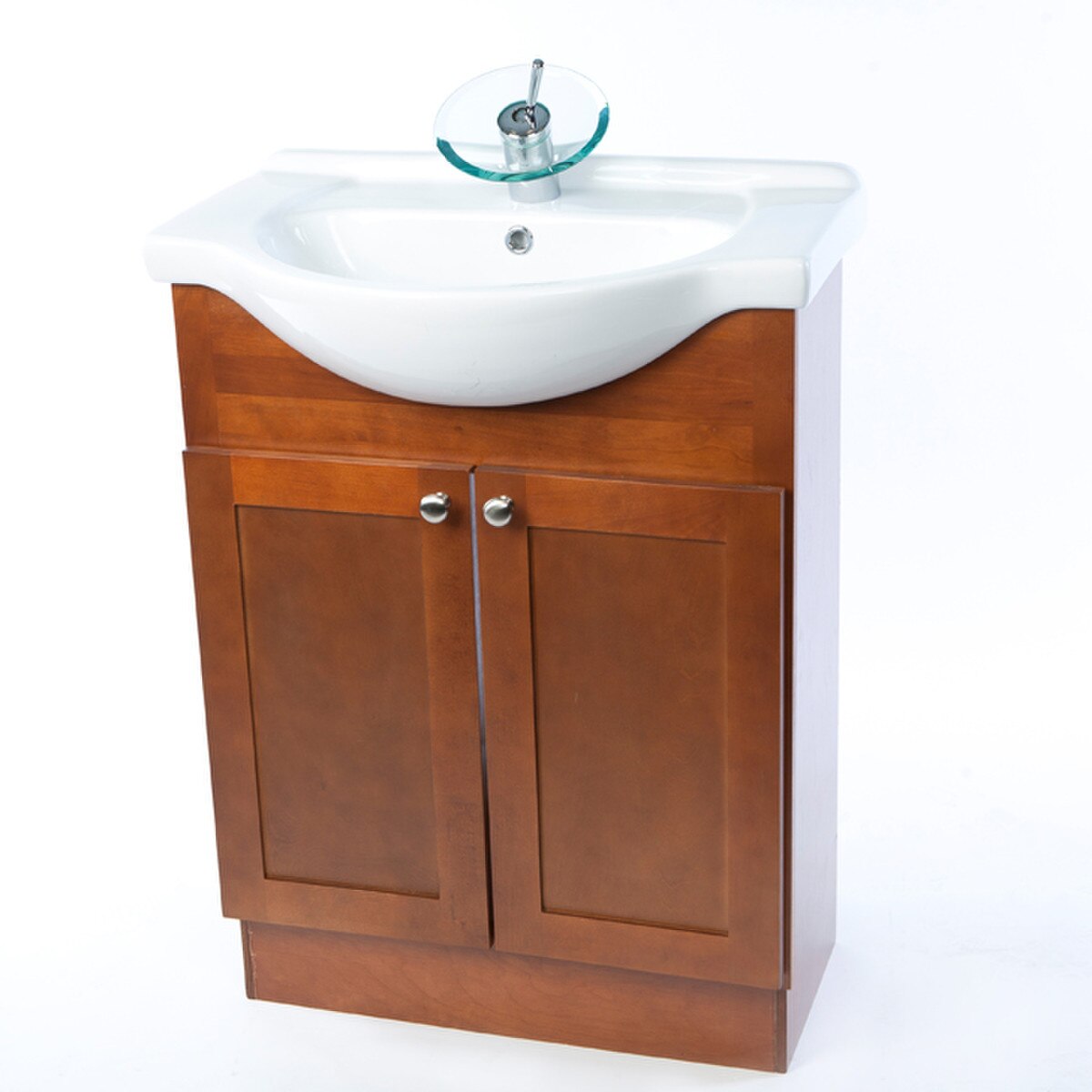 Ceramic Recessed Belly Sink for Mini-Vanity - 1 Hole | Vima Decor
